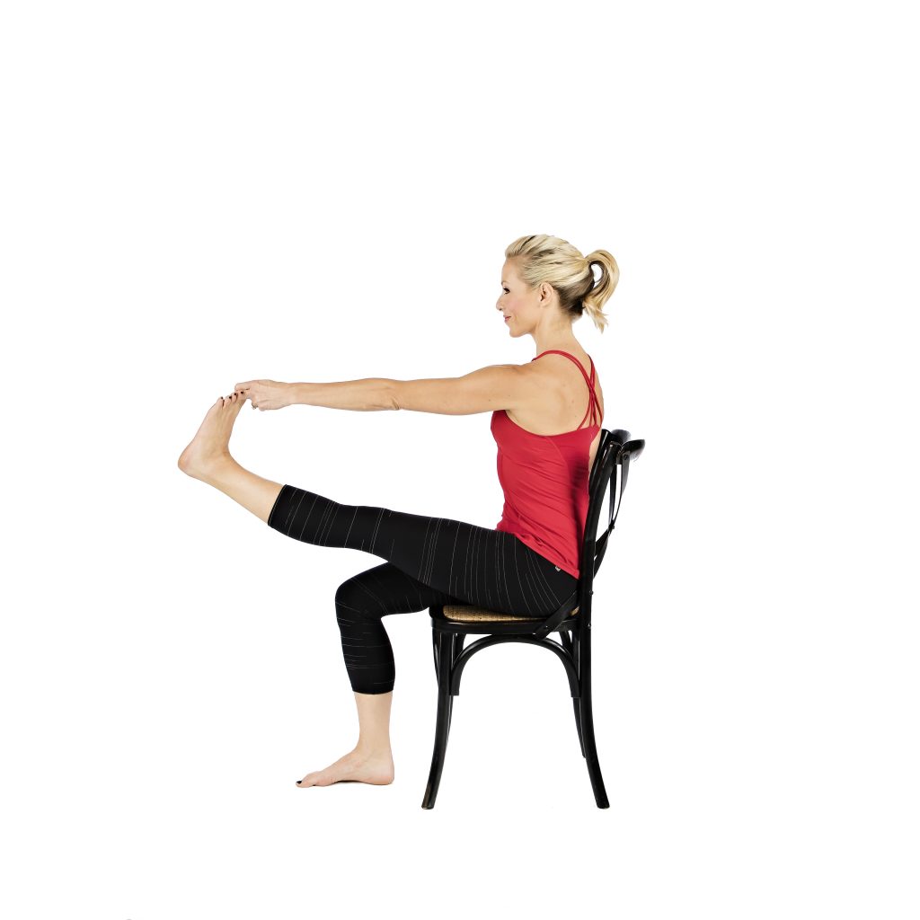 Chair Yoga Flow | By Kristie Belliston – The Belly Fit Club
